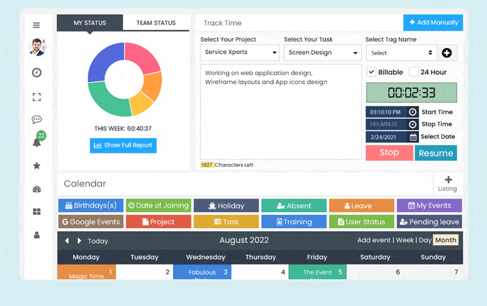 Talygen Time Tracking Software Increased Productivity